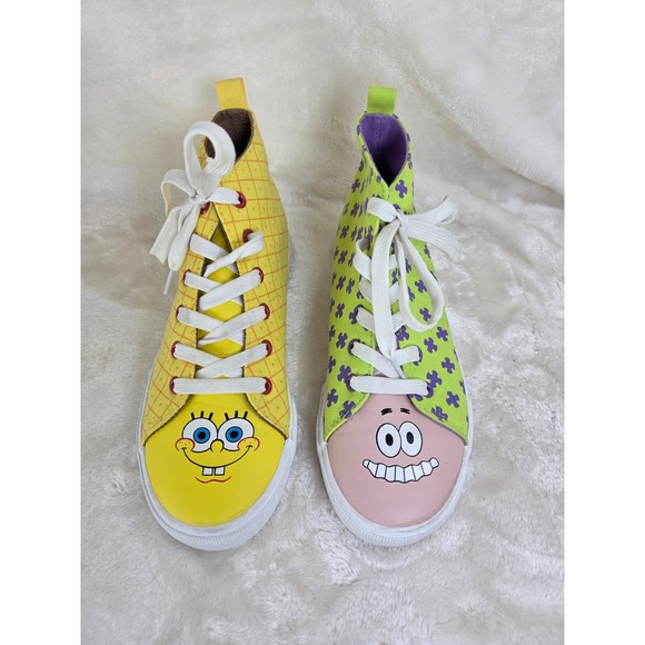 Ground Up | Shoes | Spongebob Squarepants Patrick Star High Top Canvas ...